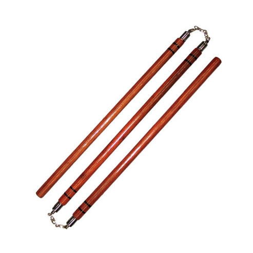 3 Section Staff, Hardwood Red Oak – SparringGearSet.com